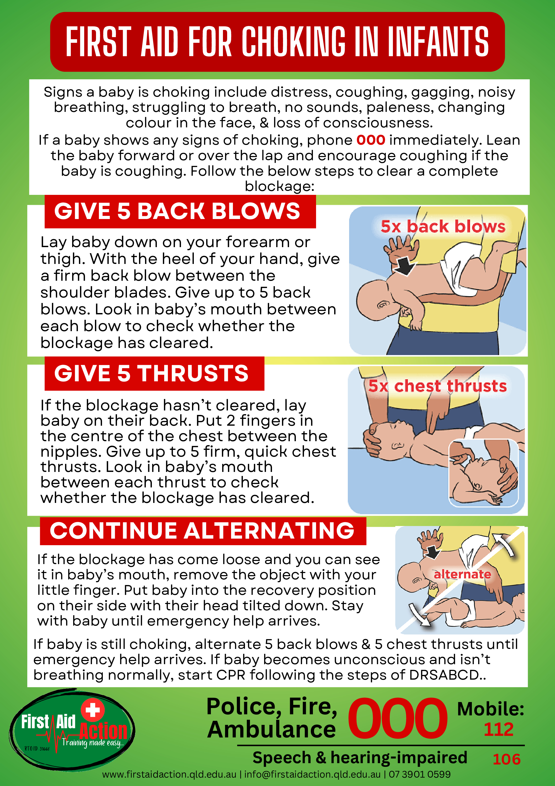 What Is The Recovery Position First Aid Action